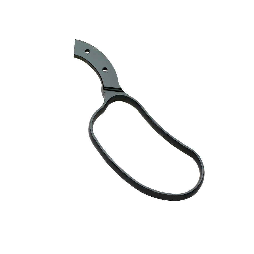 Over size loop "XL" - black