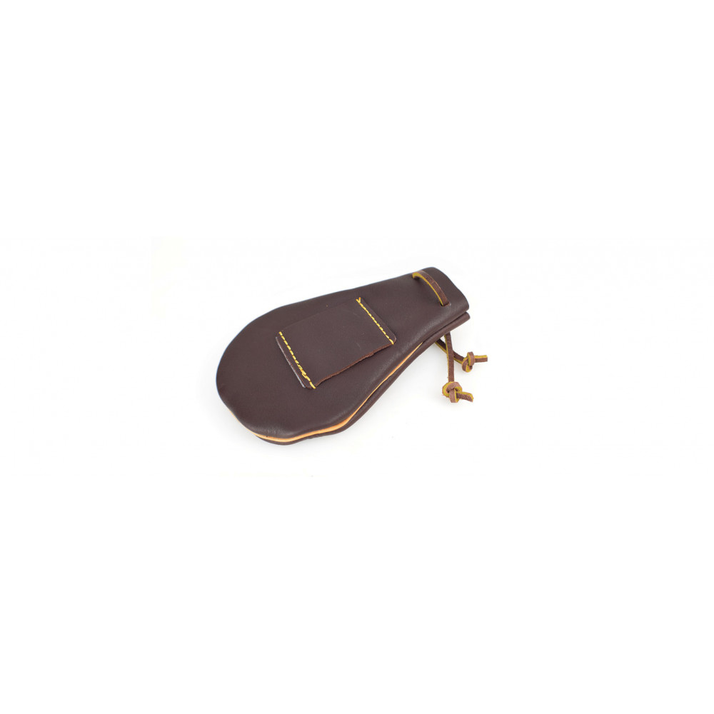 Leather bullet bag